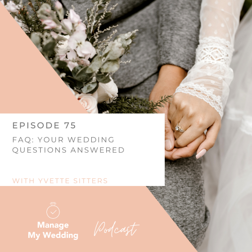Common wedding planning questions answered MMW 75 – Manage My Wedding